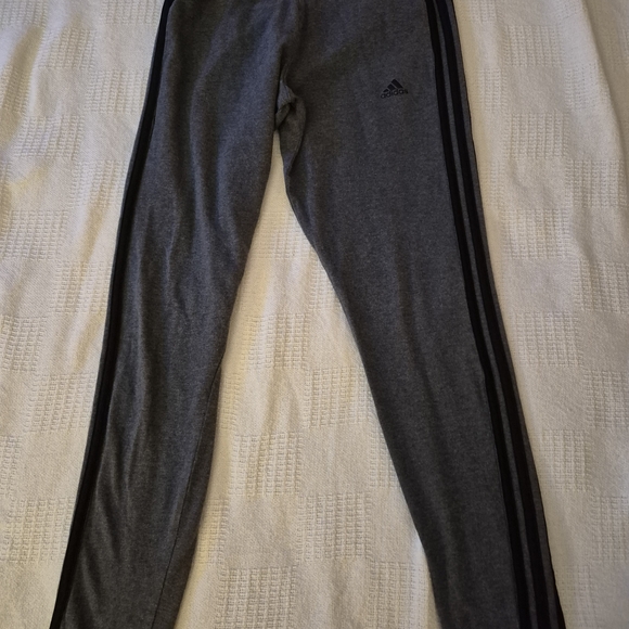 adidas | Pants & Jumpsuits | Adidas Womens Gray Leggings With Black ...